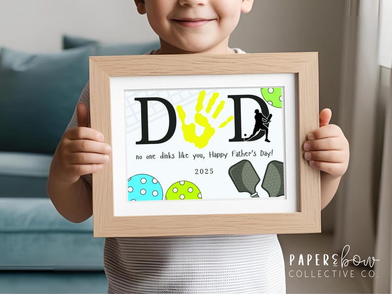 Father's Day Handprint Keepsake Craft Printable Gift for Daddy ...