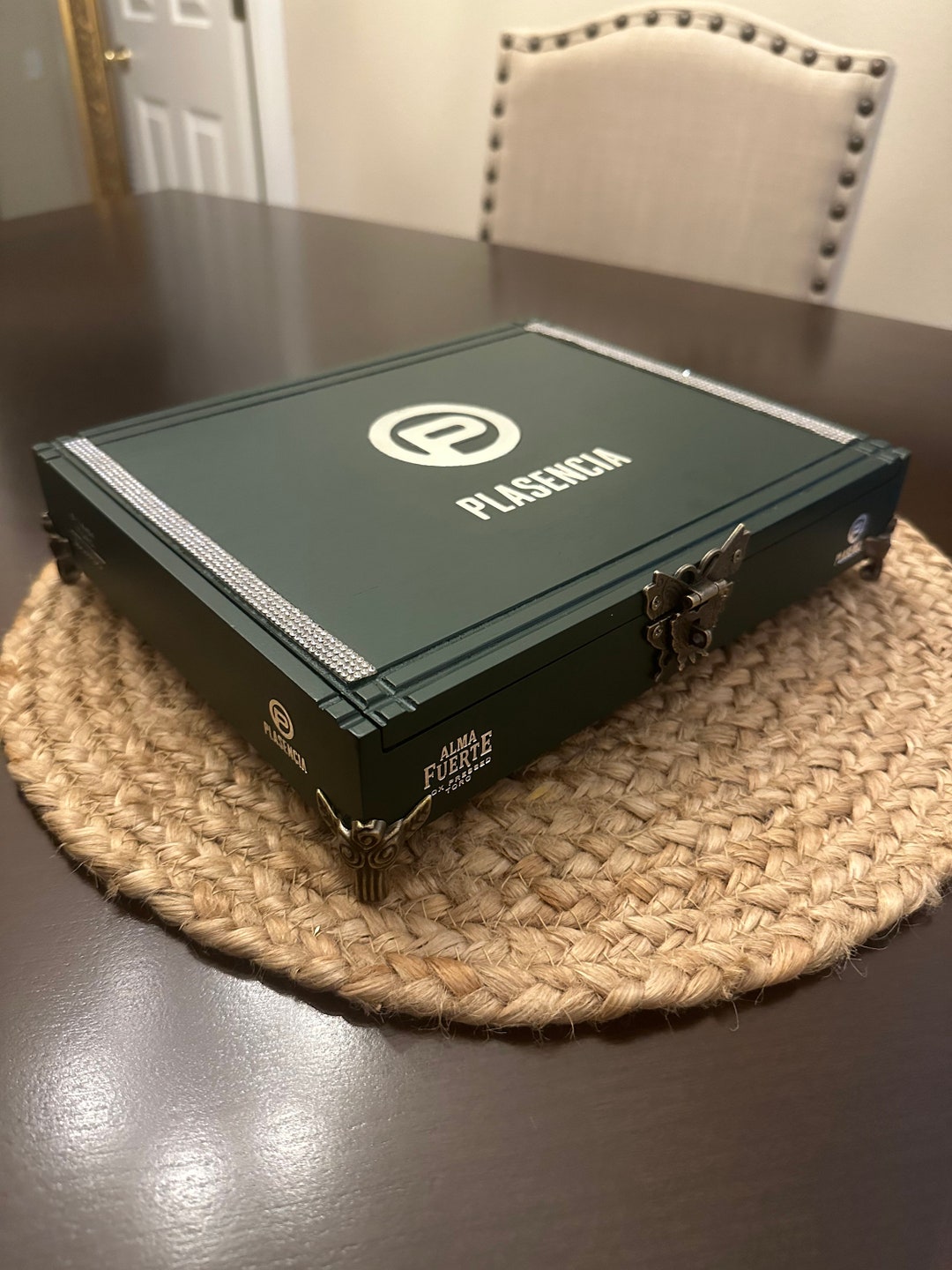 Upcycled Plasencia Cigar Box, Jewelry/storage Box - Etsy