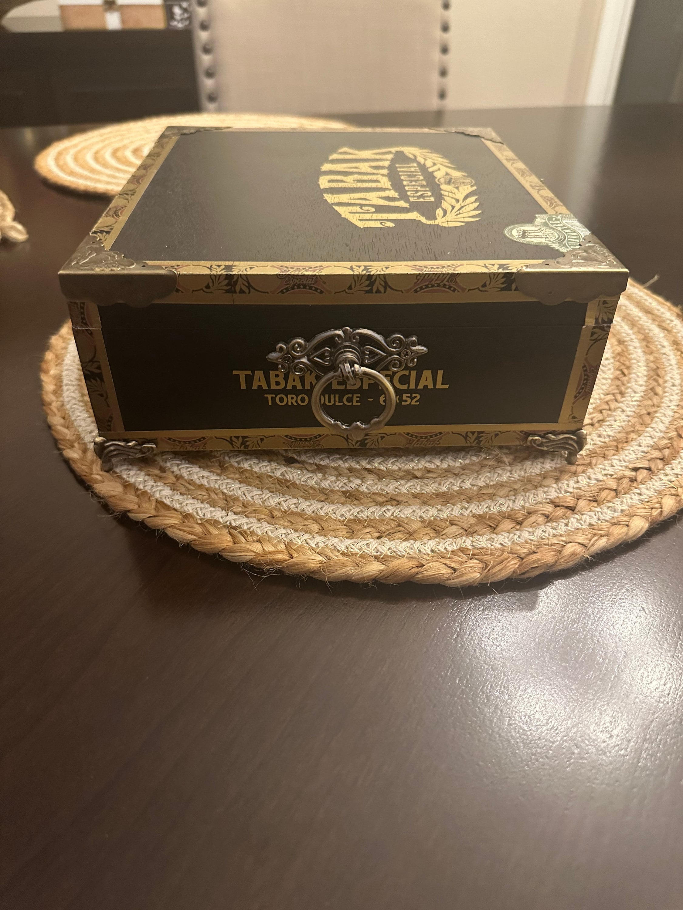TABAK Especial Cigar Box Upcycled Cigar Box 1980 Tabak Especial Empty ...