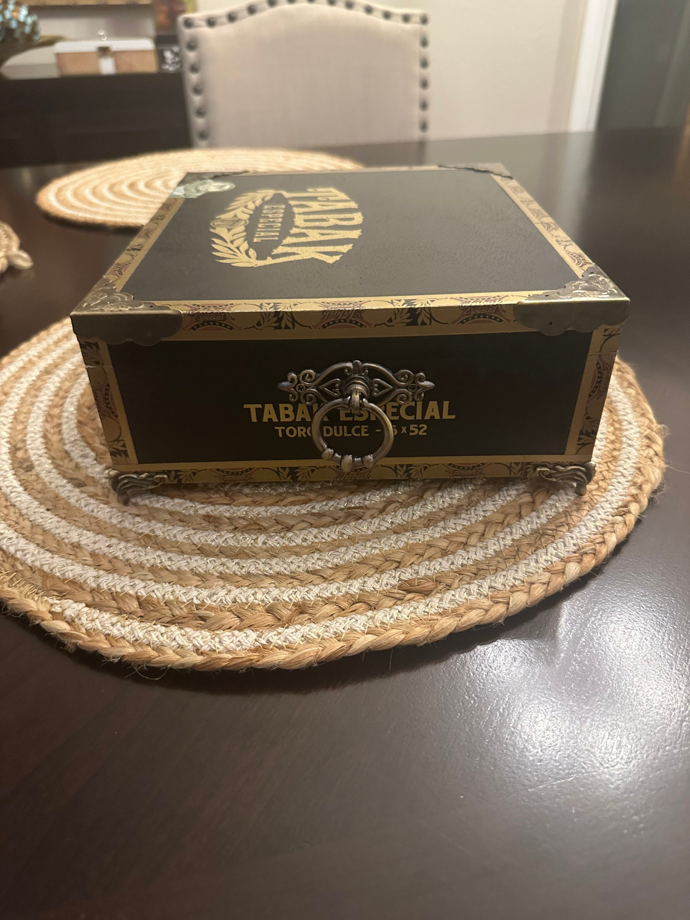 TABAK Especial Cigar Box Upcycled Cigar Box 1980 Tabak Especial Empty ...