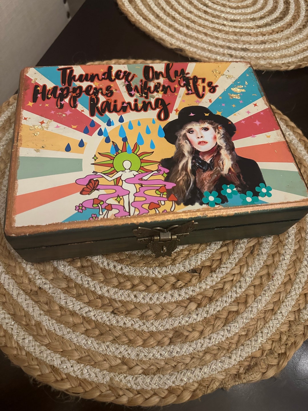 Stevie Nicks Box Stevie Nicks Keepsake Stash Trinket Box - Etsy