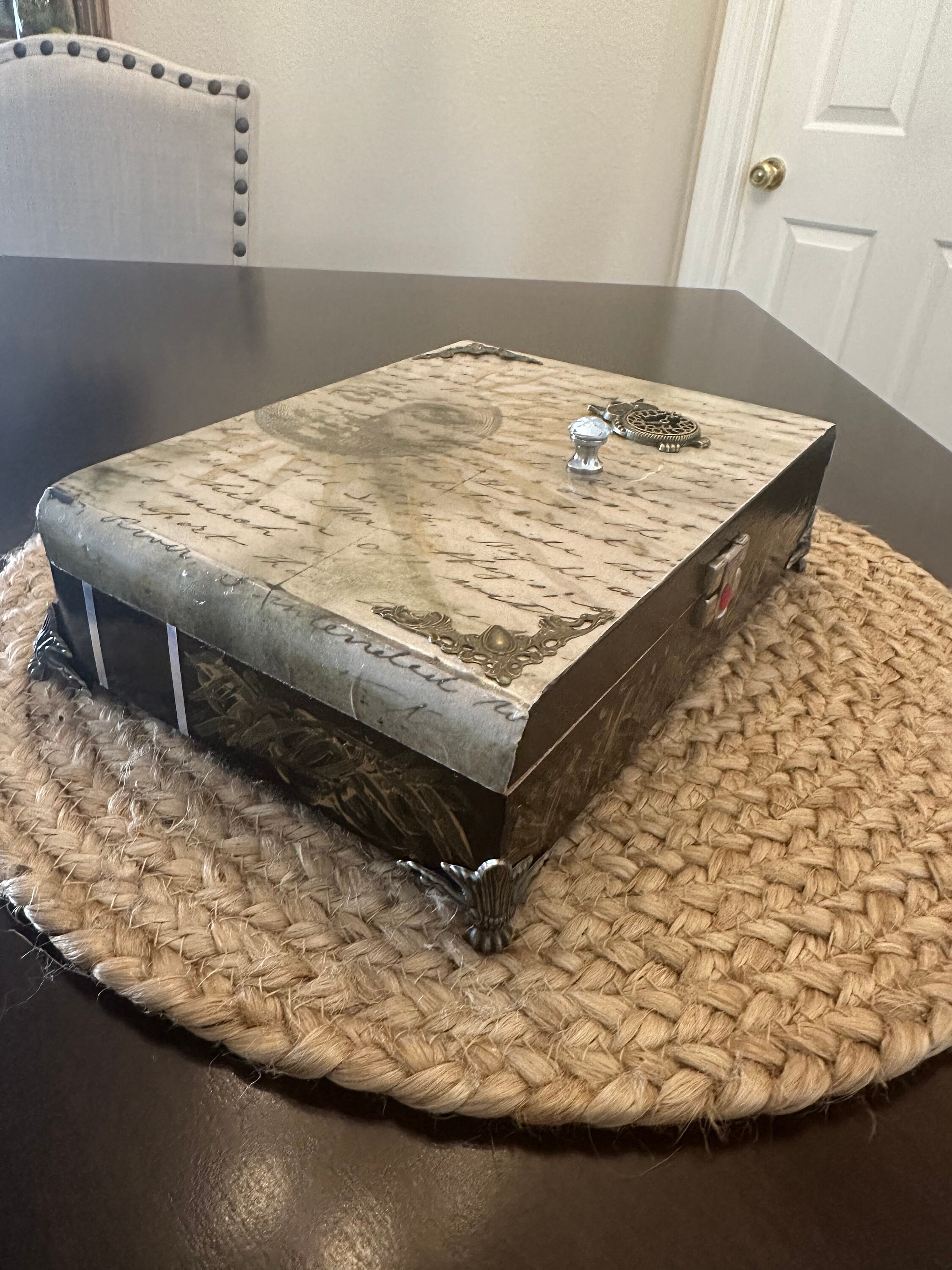 Empty Cigar Box Beautiful Display Boxrepurposed Wooden Cigar Boxmans ...