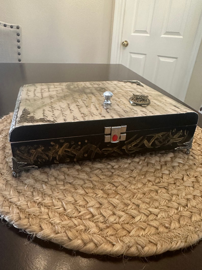 Empty Cigar Box Beautiful Display Boxrepurposed Wooden Cigar Boxmans ...