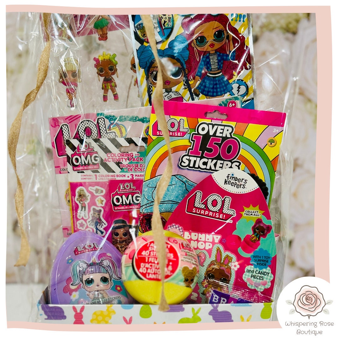 LOL Prefilled Gift Basket / Easter Basket / Birthday Gift for a Girl ...