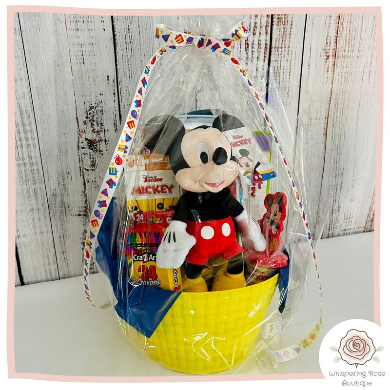 Mickey Mouse Basket - Etsy