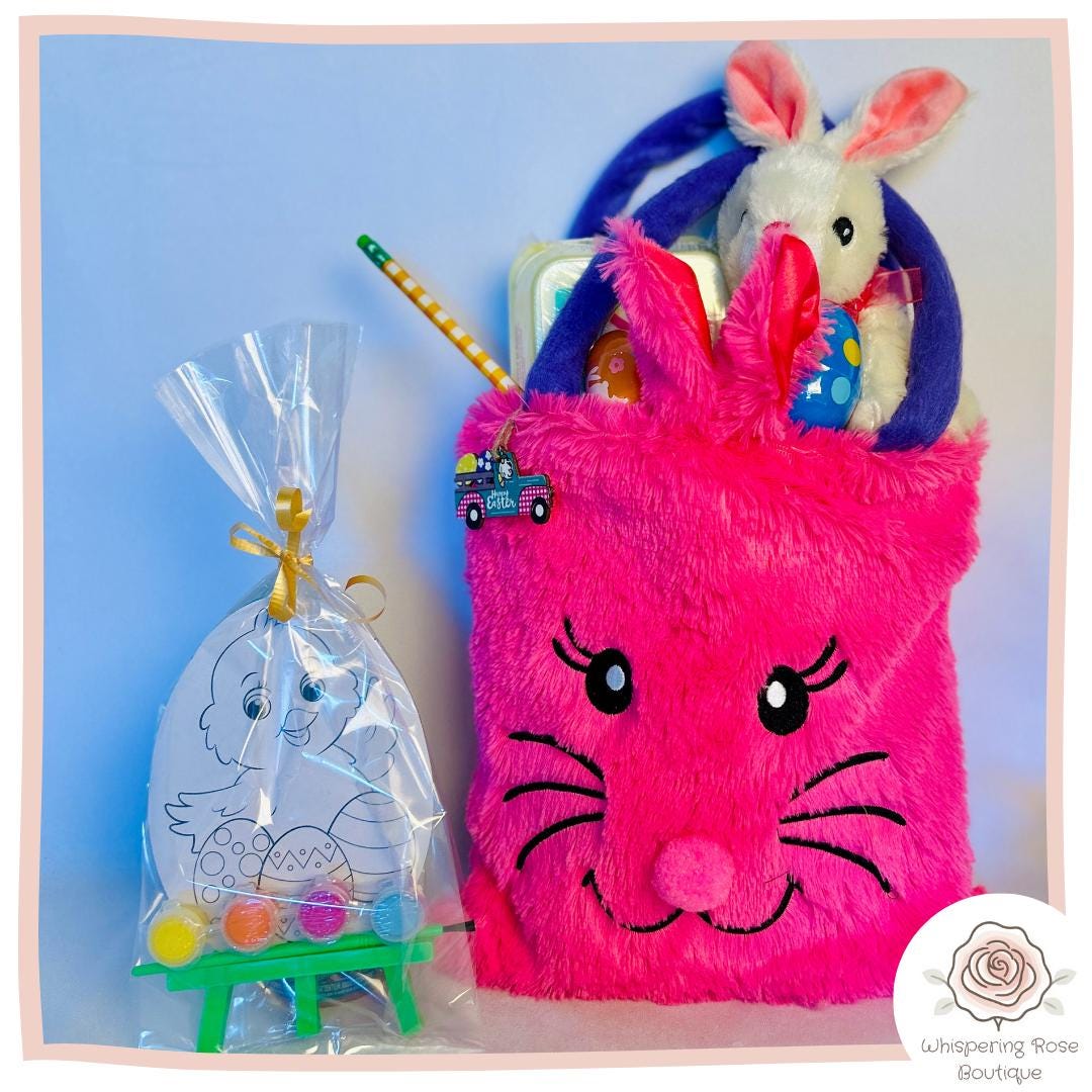 Easter Basket, Easter Bag, Prefilled Custom Hand-picked Sweet Kids ...