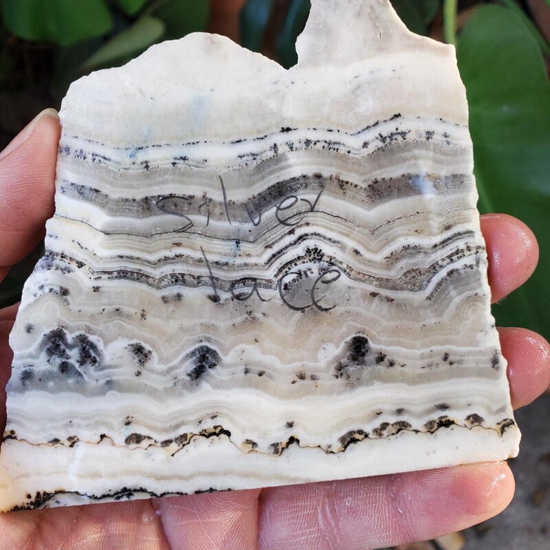 Silver Lace Onyx - Etsy