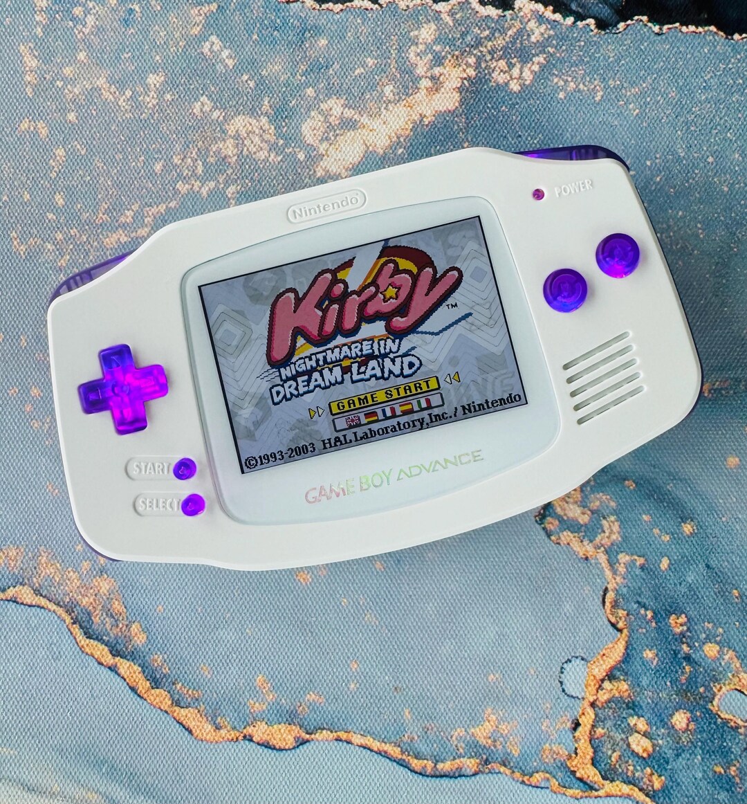 Custom Gameboy Advanced | RGB Led’s | USB-C | Improved Power Switch ...
