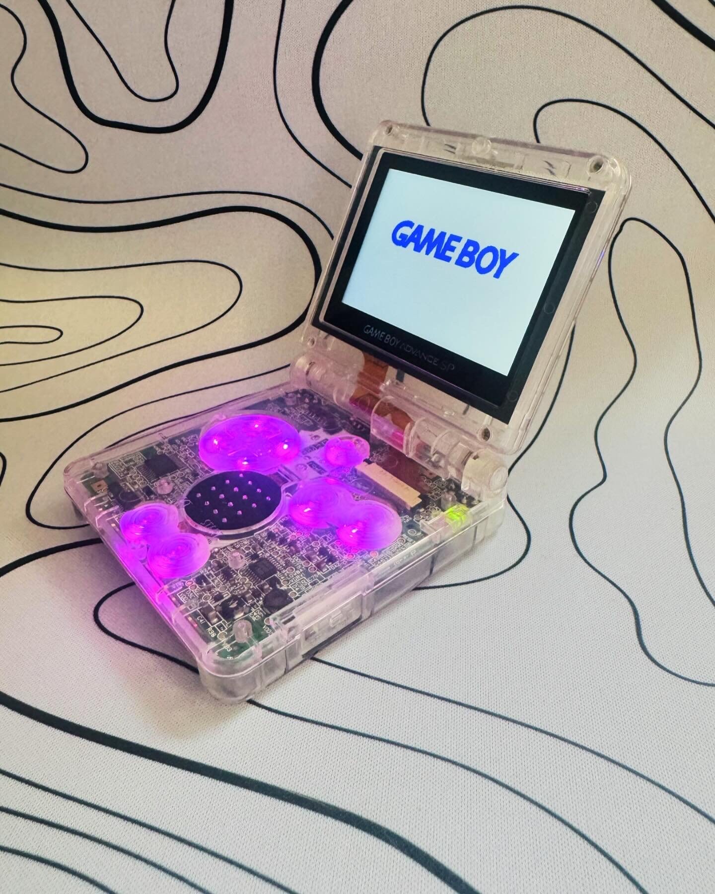 Gameboy Advance SP (gba Sp) CUSTOM!!! - Etsy
