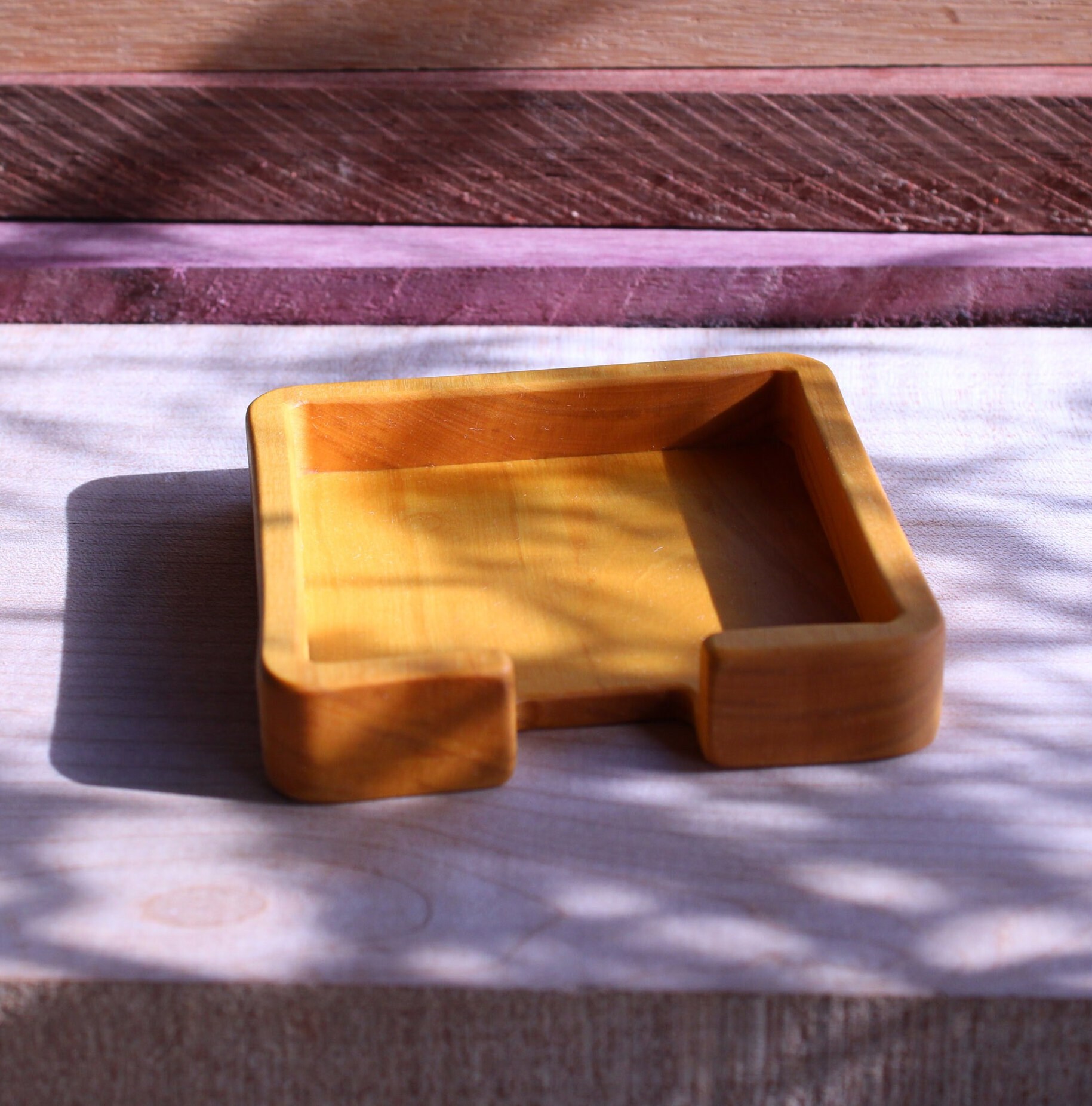 Sticky Note Holder | Home Office Accessory | Functional Wooden Desk ...
