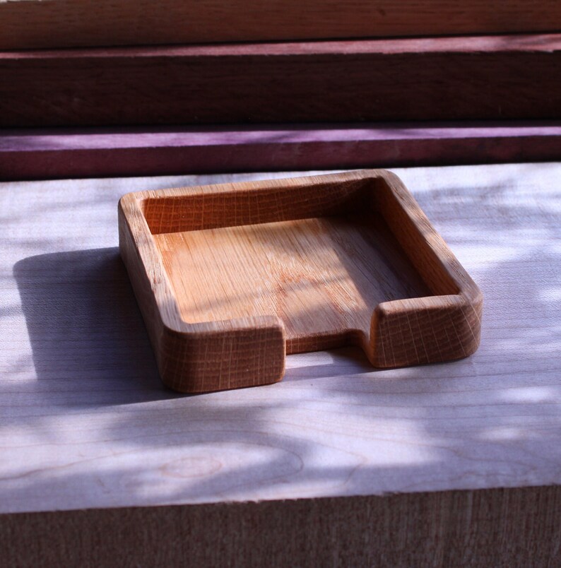 Sticky Note Holder | Home Office Accessory | Functional Wooden Desk ...