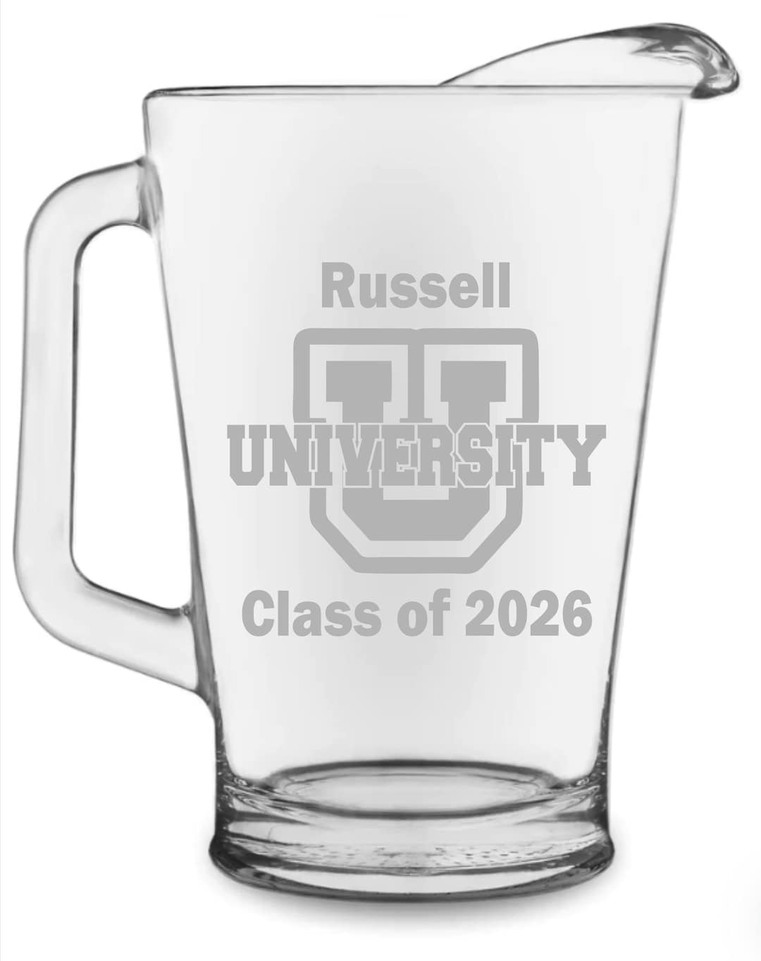 Personalized Etched Ring Dunk Pitcher - Etsy