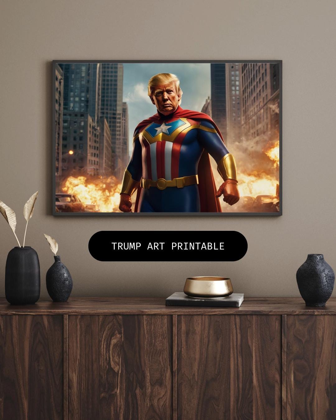 Digital Download, Trump 2024, Trump Super Hero, Trump Assassination ...
