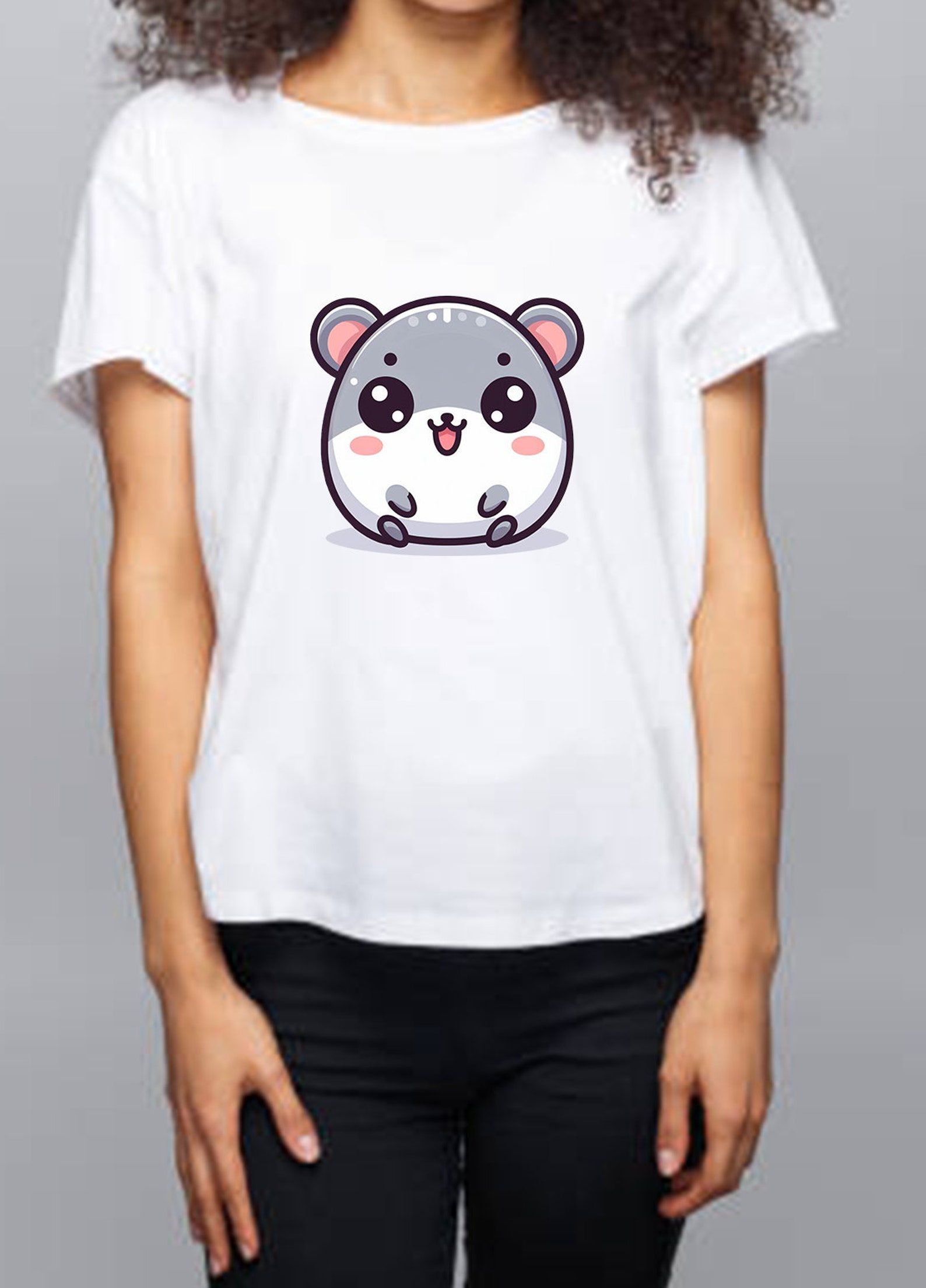 2 Cute & Kawaii Hamster Design TEMPLATES (TRANSPARENT PNG) (4k High ...