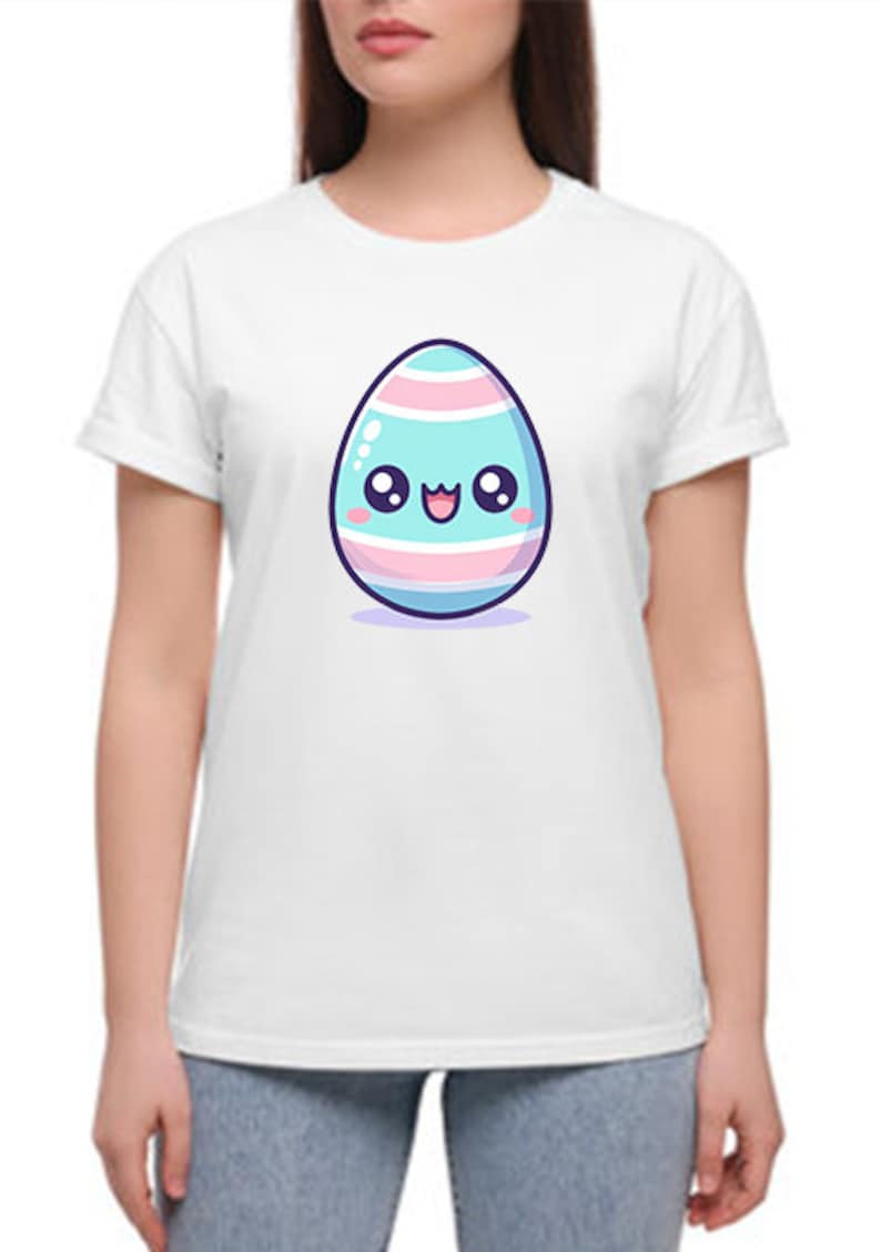 2 Cute & Kawaii Easter Egg Design TEMPLATES (TRANSPARENT PNG) (4k High ...
