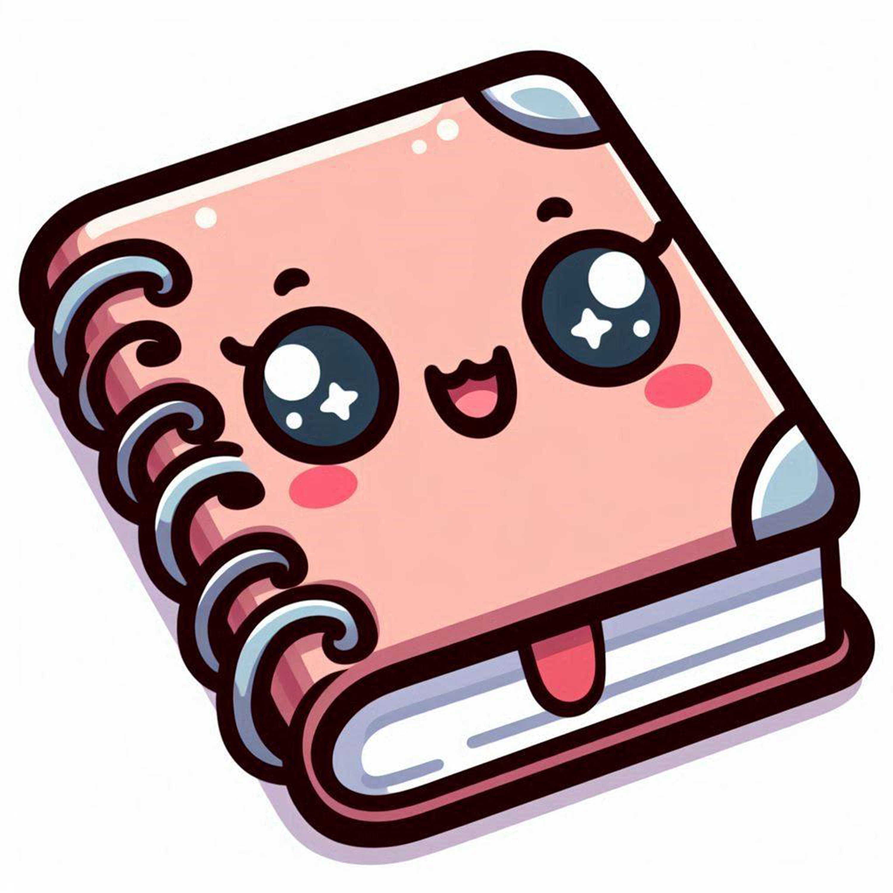 2 Cute & Kawaii Notebook Design TEMPLATES (TRANSPARENT PNG) (4k High ...
