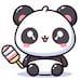 2 Cute & Kawaii Panda Design TEMPLATES (TRANSPARENT PNG) (4k High ...