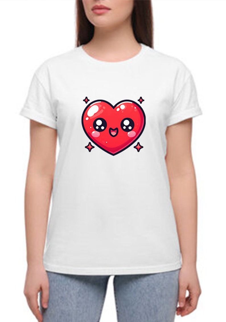 2 Cute & Kawaii Heart Design TEMPLATES (TRANSPARENT PNG) (4k High ...