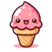 2 Cute & Kawaii Ice Cream Design TEMPLATES (TRANSPARENT PNG) (4k High ...