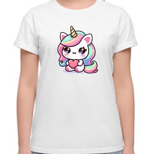 2 Cute & Kawaii Unicorn Design TEMPLATES (TRANSPARENT PNG) (4k High ...