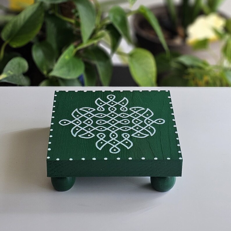 Kolam Manai/pooja Chowki/pooja Peetam - Etsy