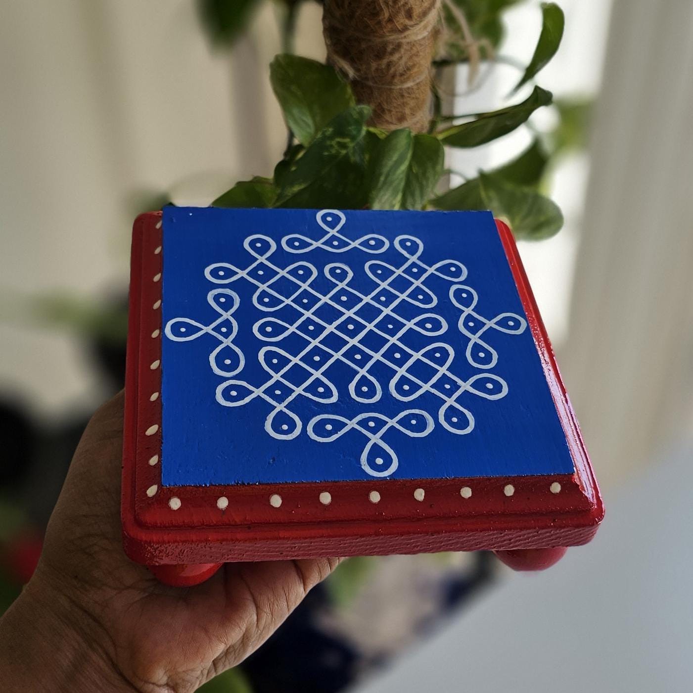 Kolam Manai/pooja Chowki/pooja Peetam - Etsy
