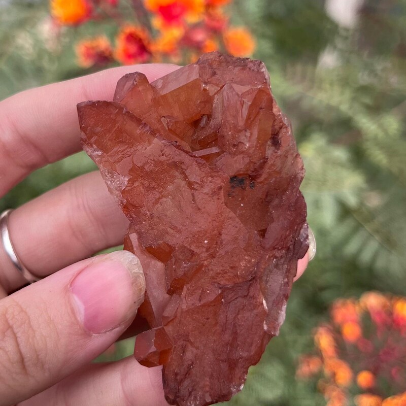 Red Quartz - Etsy
