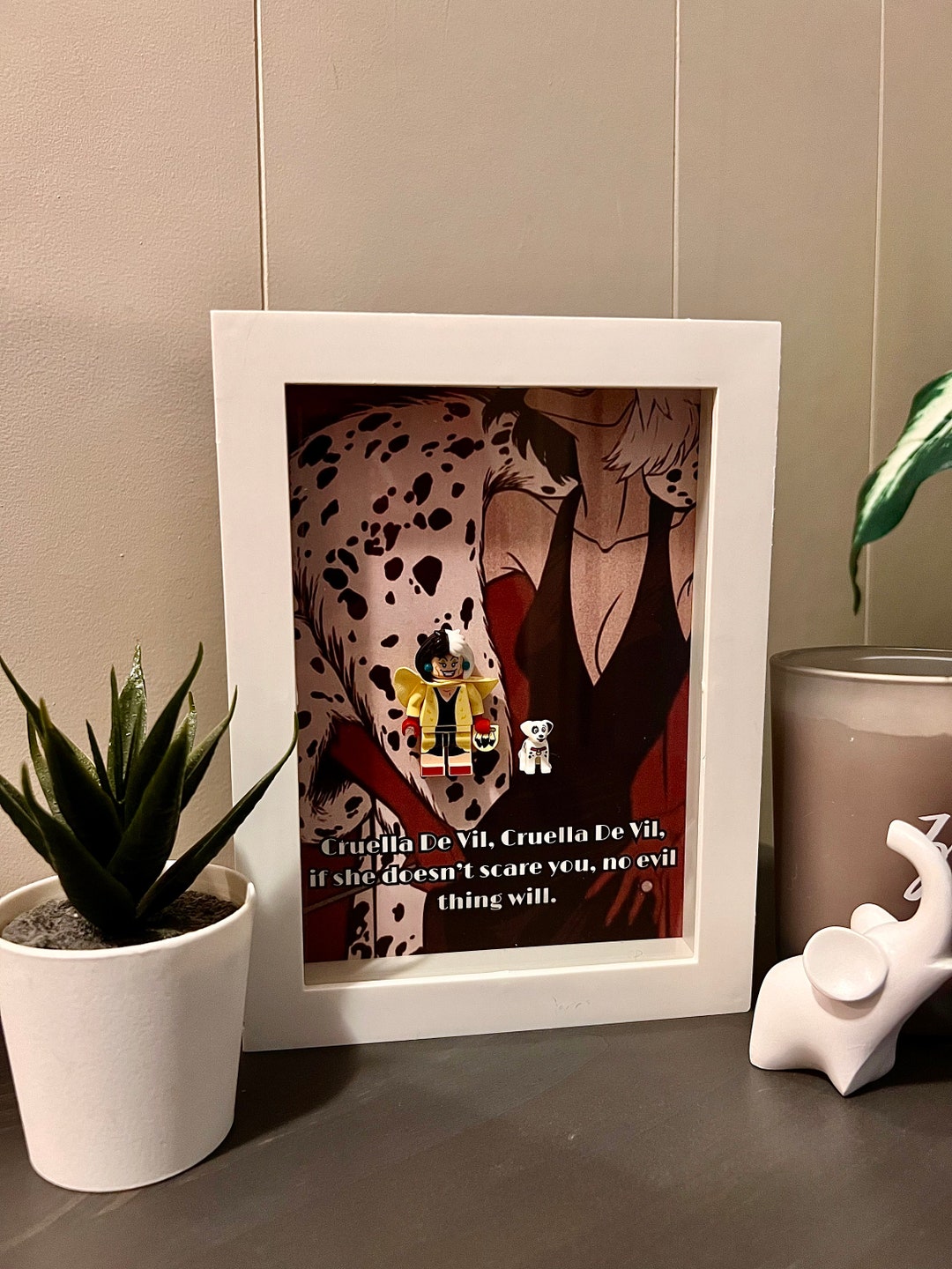 Disney Lego Shadow Box Framed Art - Etsy