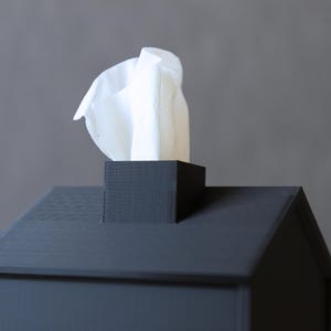 Halloween Tissue Box Black - Midnight Black (limited Edition Collection ...