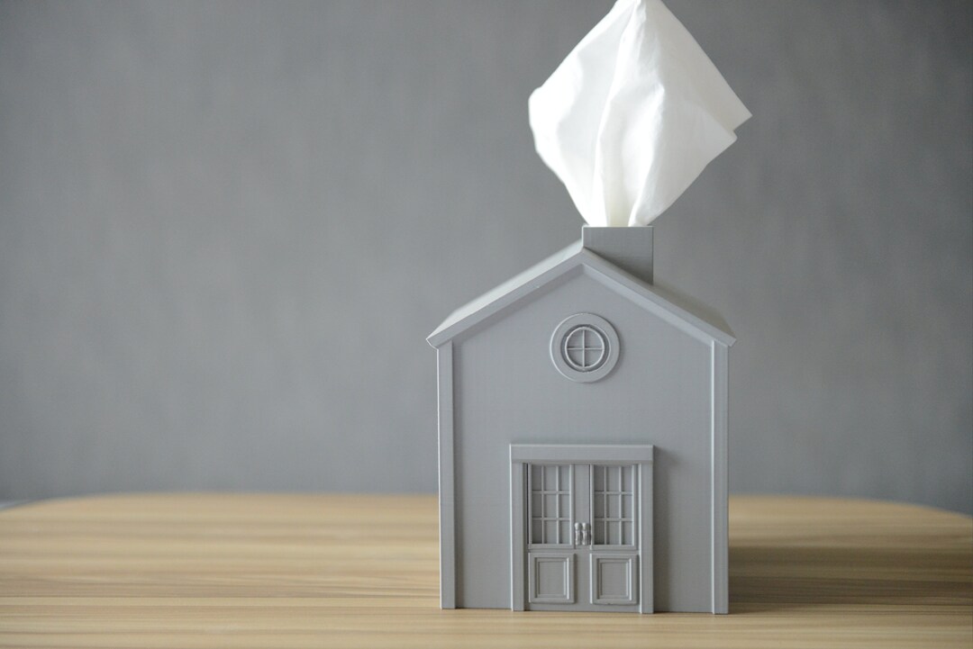 Gray Tissue Box House Decor (tissue Box Cover, Living Room, Bedroom ...