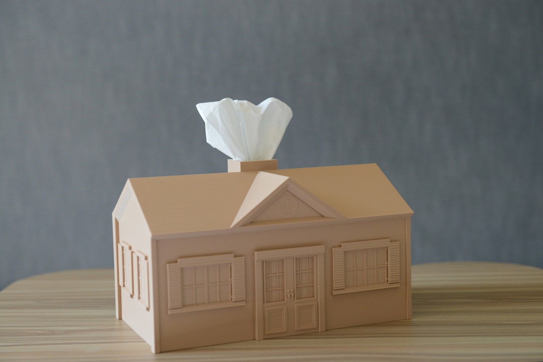 Tissue Box House - Great Gift for Family, Friend, Co-worker, Kids Room ...