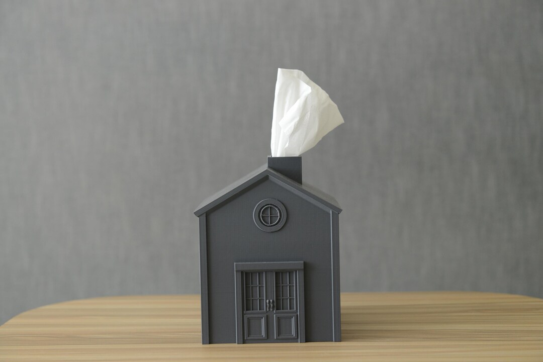 Dark Gray Tissue Box House Decor (tissue Box Cover, Living Room ...