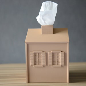 Brown Tissue Box House Decor (tissue Box Cover, Living Room, Bedroom ...