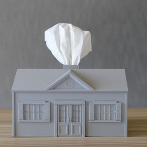 Large Pink Tissue Box House (fits Rectangle Sized Tissues! -great Gift ...
