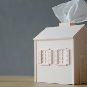 Pink Tissue Box House tissue Box Cover, Living Room, Bedroom, Bathroom ...