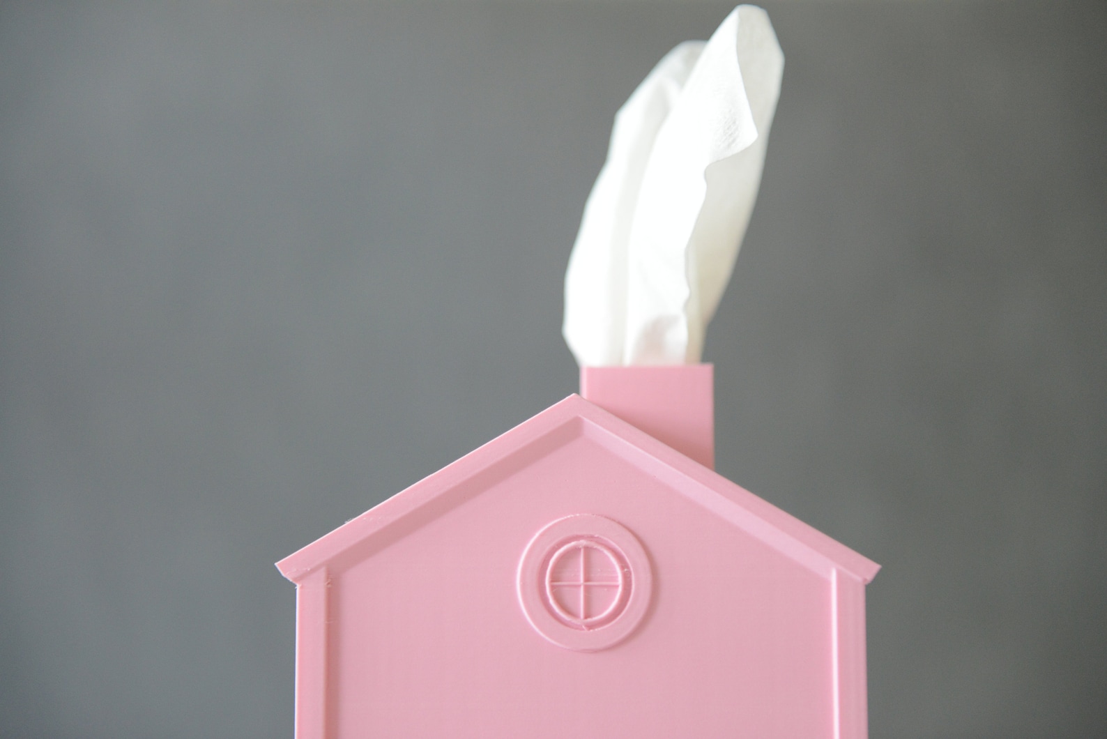 Pink Tissue Box House tissue Box Cover, Living Room, Bedroom, Bathroom ...