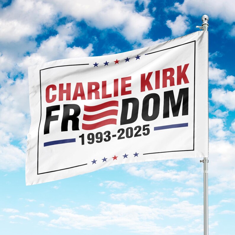 Bandera de la Casa de Charlie Kirk, Libertad (Png), Signo de activista ...
