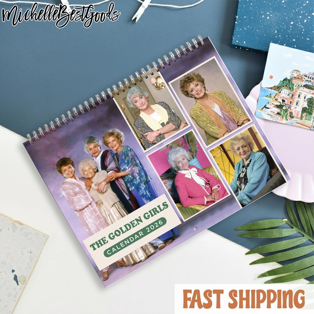 Vintage Iconic Ladies 2026 Calendar, Retro Aesthetic Women Wall ...