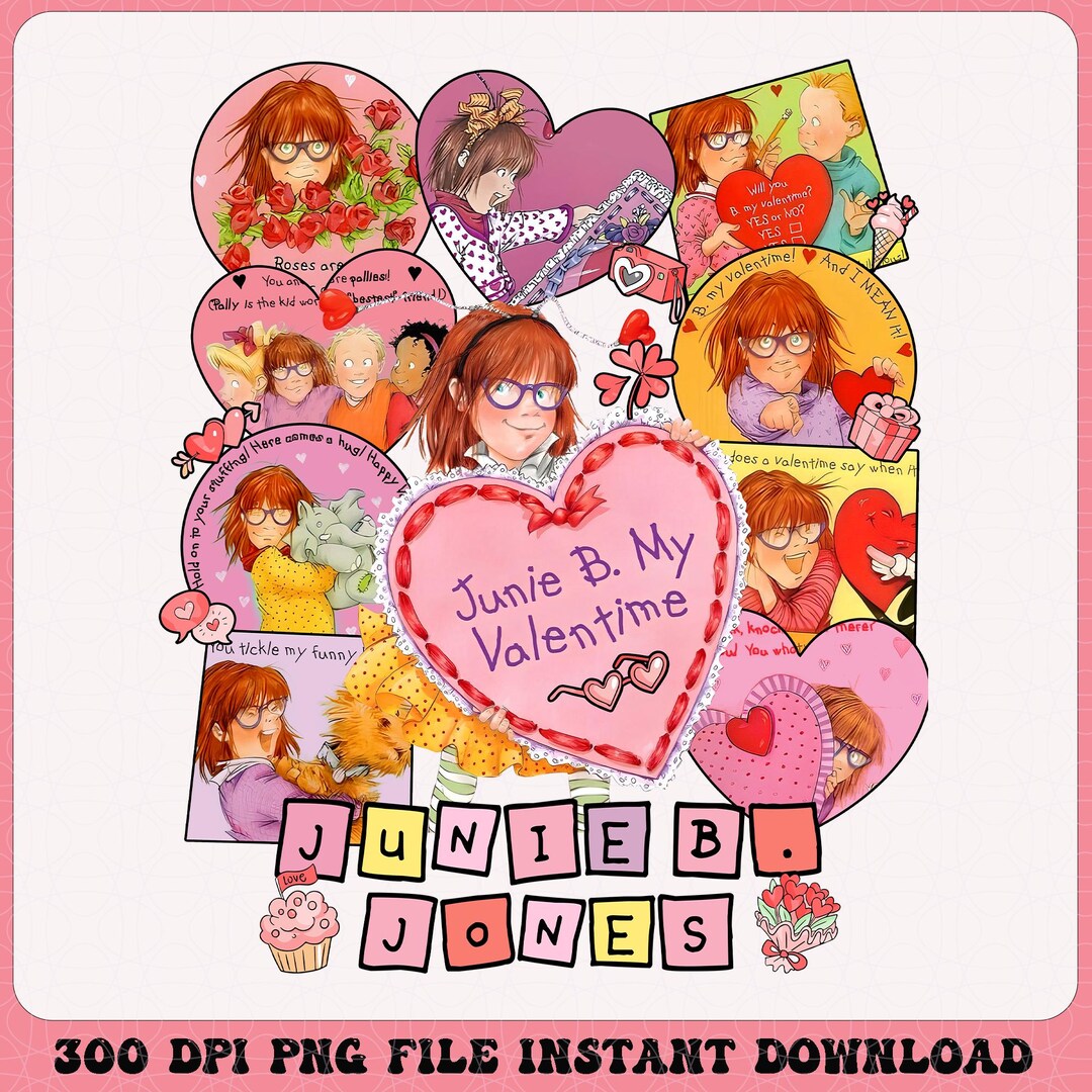 Junie B Jones Valentine Png, Junie B Jones Education Png, Teacher Png ...