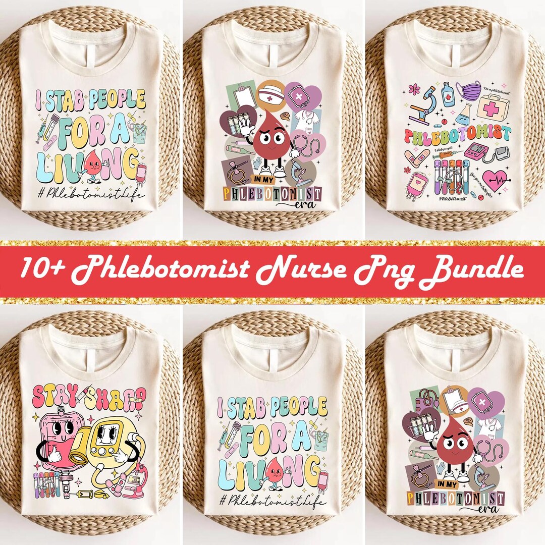 10+ Phlebotomist Nurse Bundle Png, in My Phlebotomas Era Png, Valentine ...