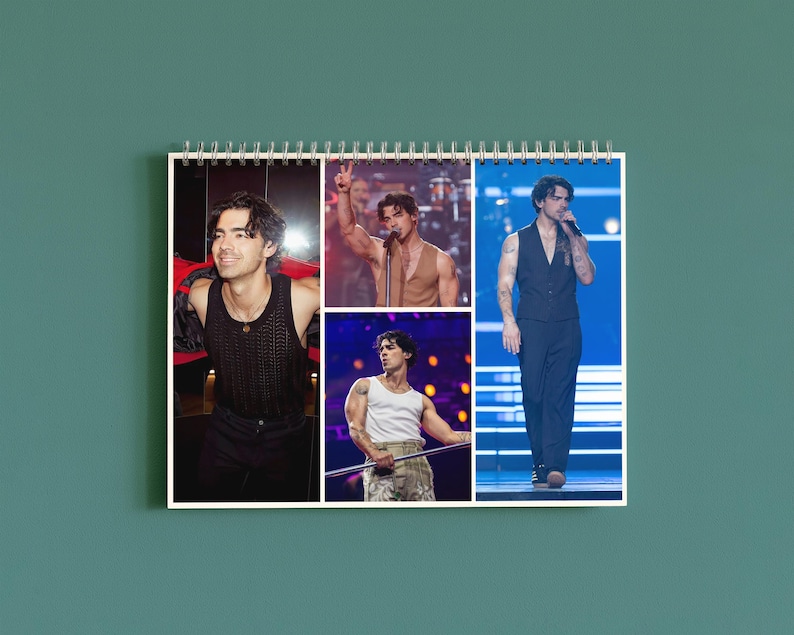 Pop Music Heartthrob 2026 Calendar, Male Singer Aesthetic Wall Calendar ...