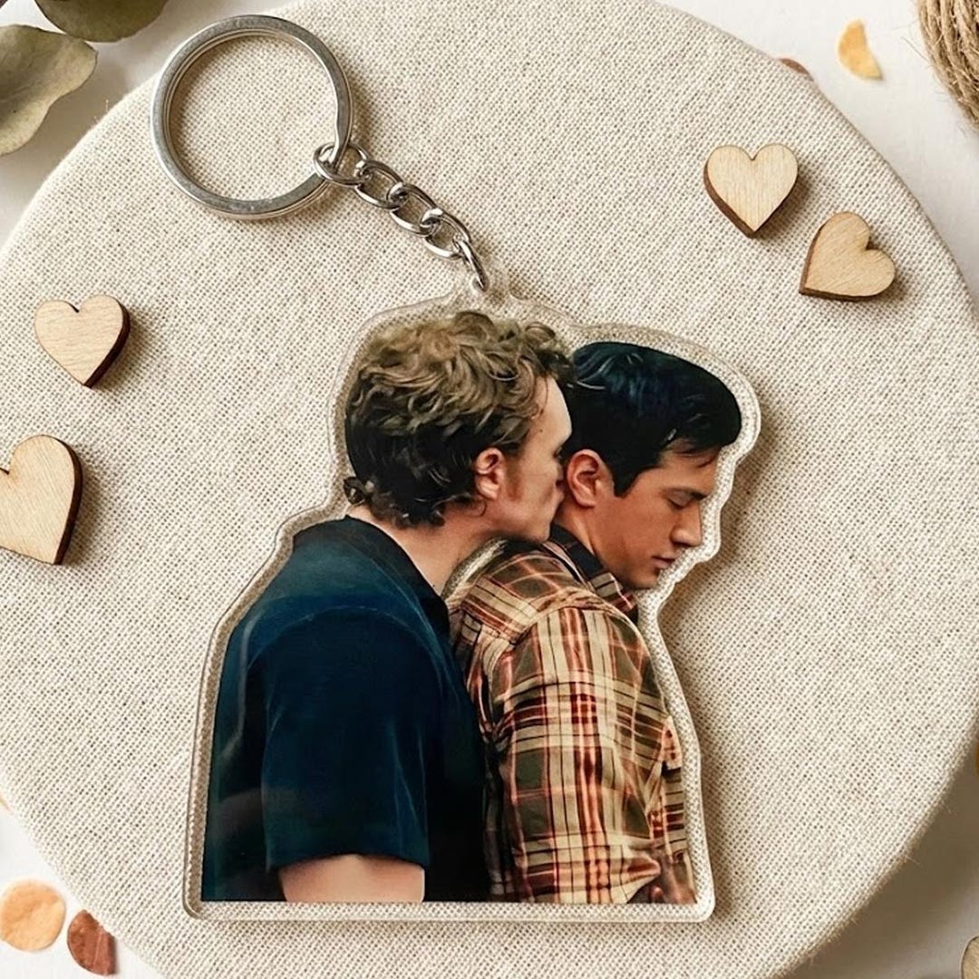 Heated Rivalry Keychains / Bag Charms, Shane and Ilya Couple Sticker ...