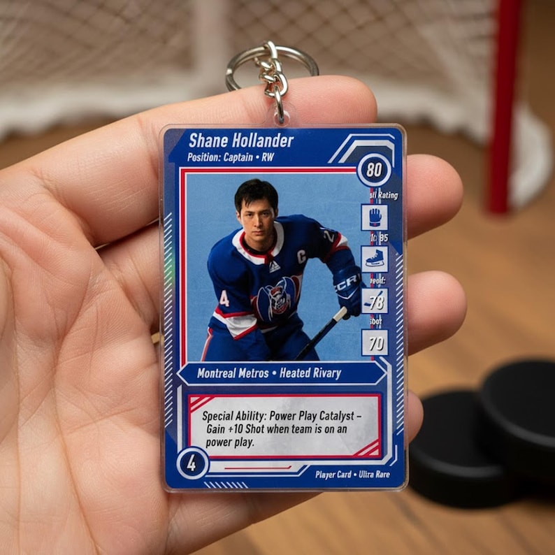 Heated Rivalry Couple Game Card Acrylic Keychains/bag Charms, Shane ...