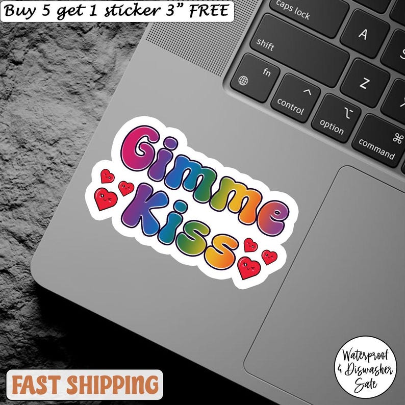 Gimme Kiss / Heated Rivalry Ilya & Shane Matte Vinyl Sticker - Etsy