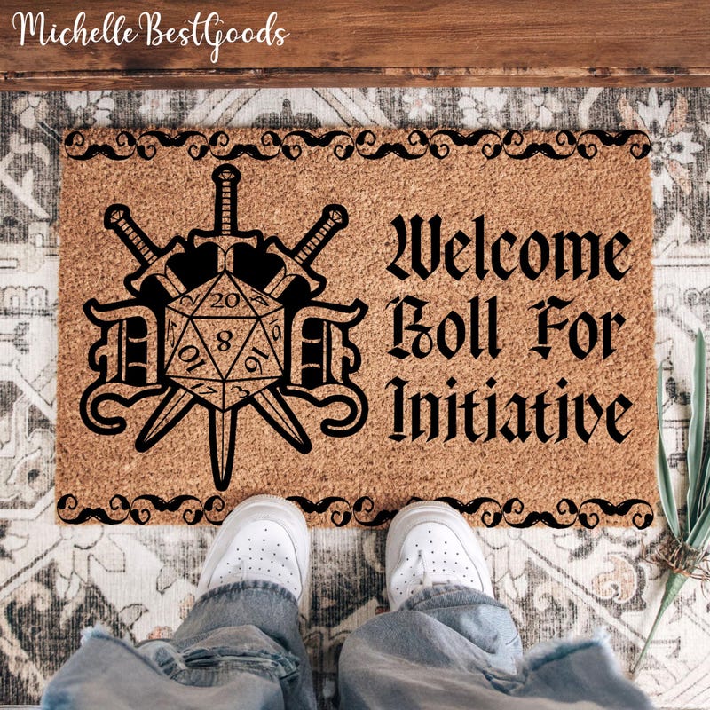 Geek Doormat - Etsy