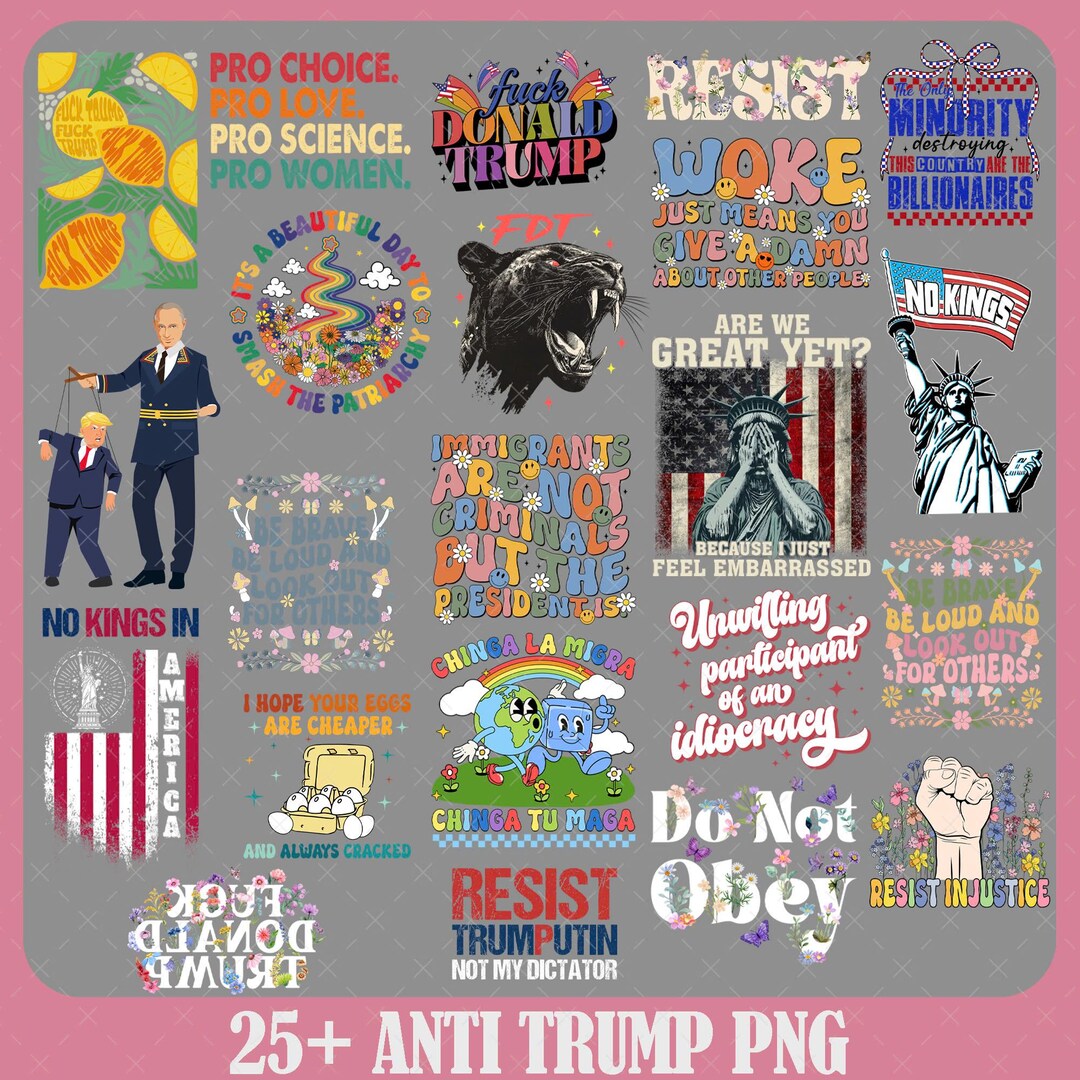 25+ Anti Trump Png Bundle, FDT Anti Maga Png Liberal Democrat Png Funny ...