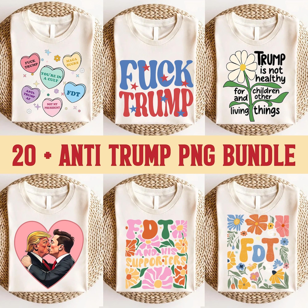 20+ Anti Trump Png Bundle, Subtle Fck Trump Flower, Anti Trump, Gift ...