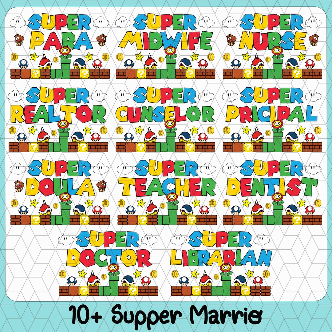 Custom Super Game Job Png Bundle, Doctor PNG, Teacher Marjo PNG, Nurse ...