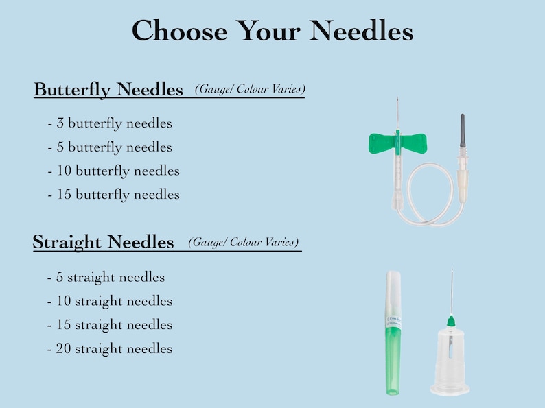 Custom Phlebotomy Kit Butterfly Needle Big Phlebotomy Kit Phlebotomy ...