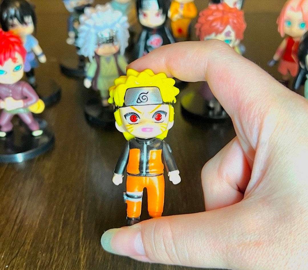 12 Piece Naruto Figure Set Anime Figurine Naruto Collectible Itachi ...